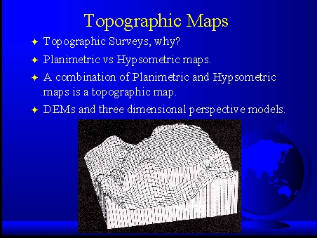 Topographic Maps