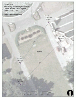 Plane Surveying: A worked example