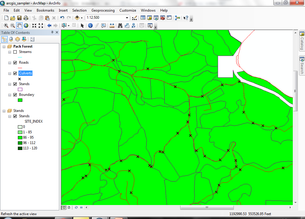 Using ArcMAP