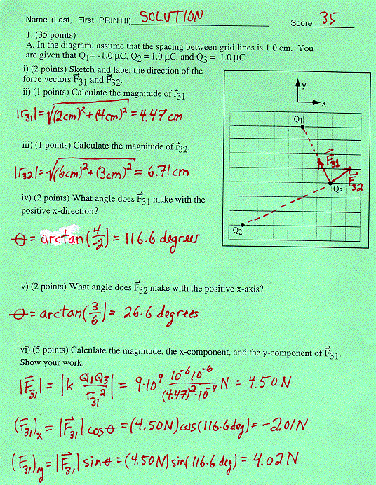 Physics 122A: Spring 2000 Final Exam