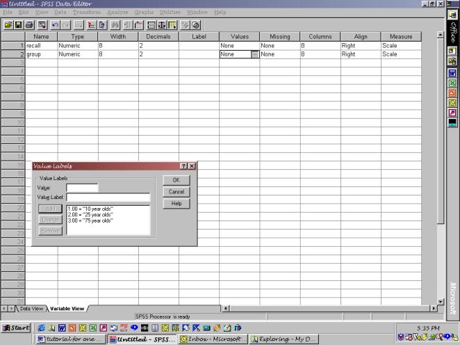 SPSS Tutorial 2—Psych 218